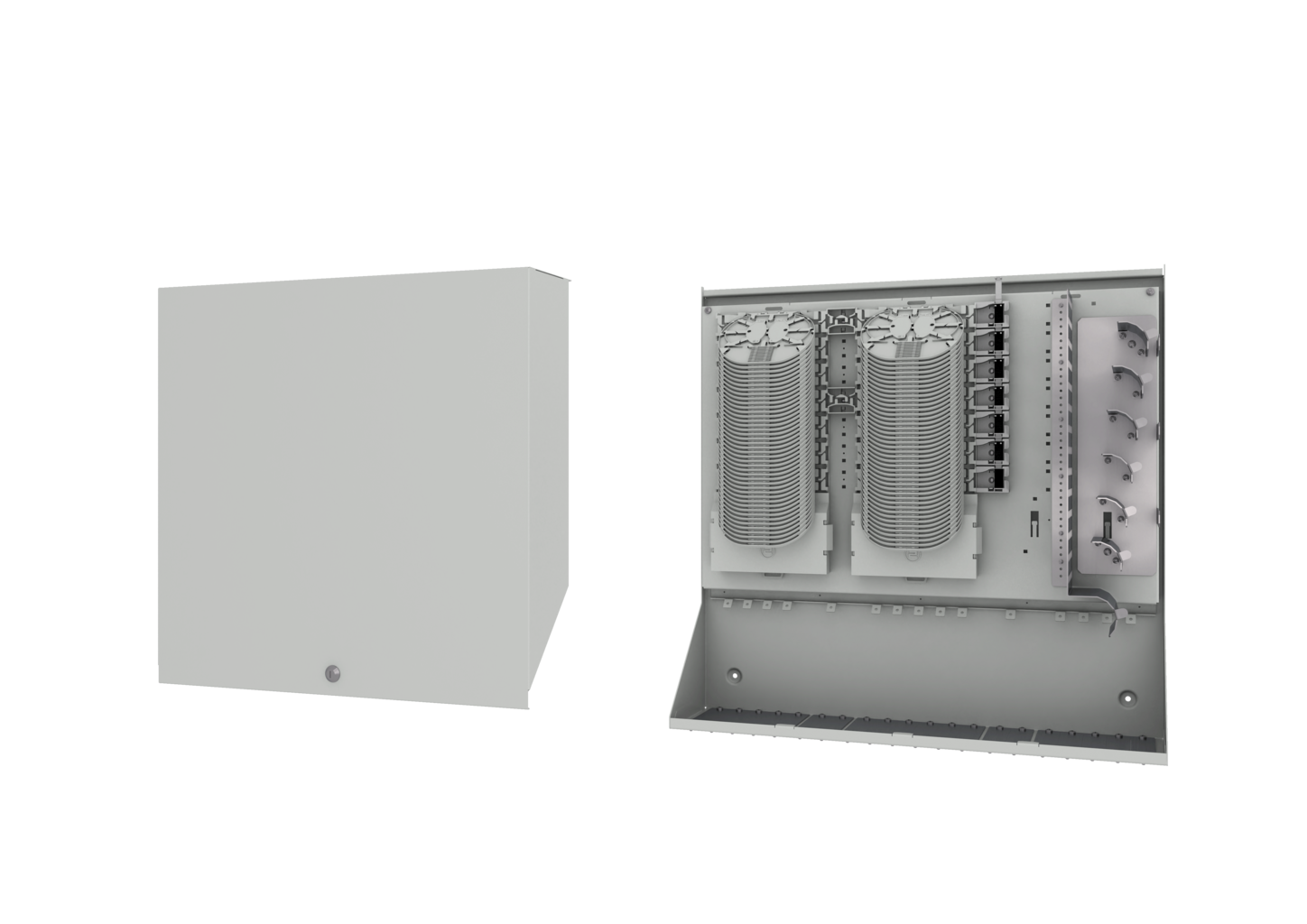 2LINE Customer Outlet Box COB - 2LINE COB Gr. L - Wandverteiler - Hauff ...